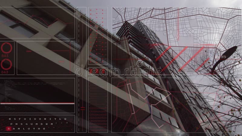 Animation of Loading Circles, Changing Numbers, Navigation Pattern, Low ...