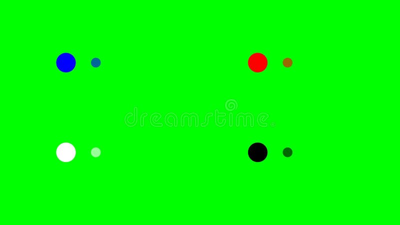 Animation of Loading Dots in Different Colors. Stock Footage - Video of ...
