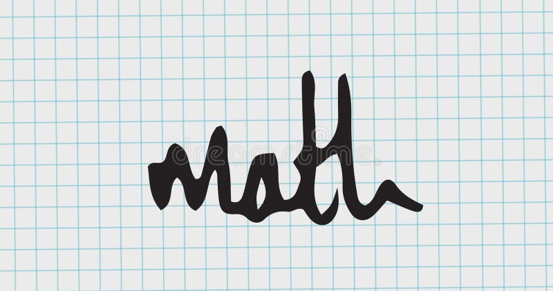 Animation of Math Symbols Over World Map on Grey Background Stock Video ...