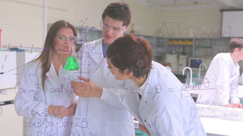 Animation of Mathematical Equations Over Diverse Scientists with Beaker ...