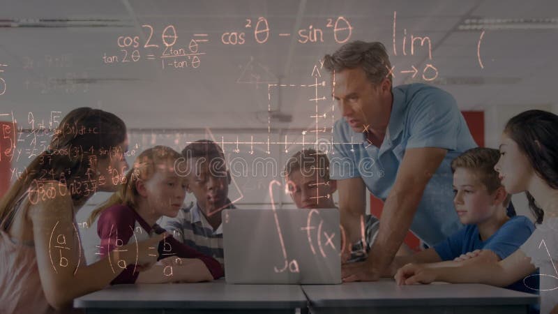 Animation of Mathematical Equations Over Schoolchildren Using Laptop ...