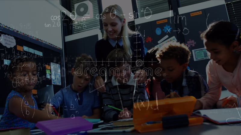 Animation of Mathematical Equations Over Schoolchildren Using Laptop ...