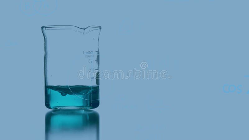 Animation of Mathematical Formulas Over Scientist in Laboratory Stock ...