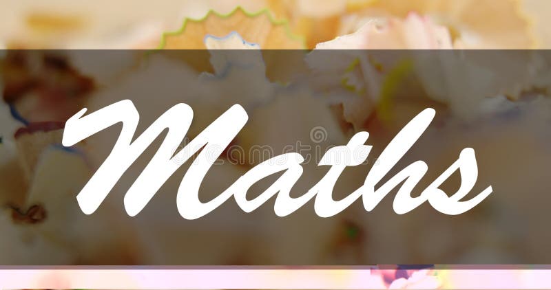 Animation of Maths Text Moving Over Mathematical Equations Stock Video ...