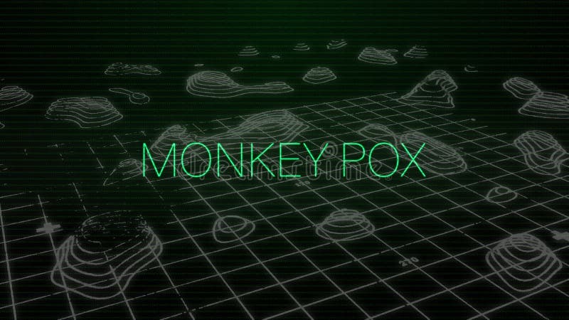 Animation of Monkeypox Text Over Shapes Stock Video - Video of ...