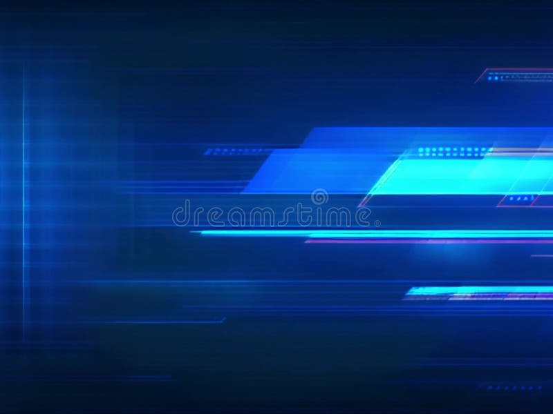 Animation, Motion Effect, a Blue Abstract Background (60 Fps 6 Sec ...