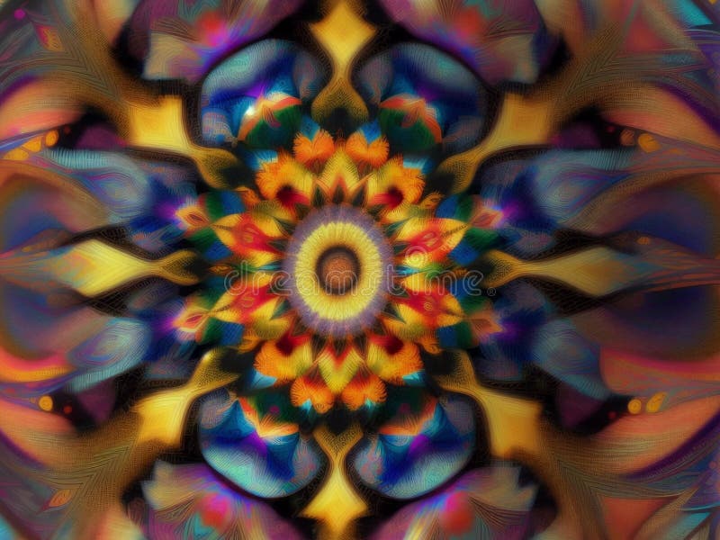 Animation, Motion Effect, Mandala with Intricate, 60 Fps 6 Sec, Stock ...
