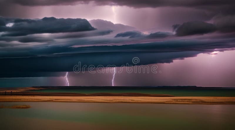 Lightning Streaking Across the Sky and the Awe-inspiring Power of ...