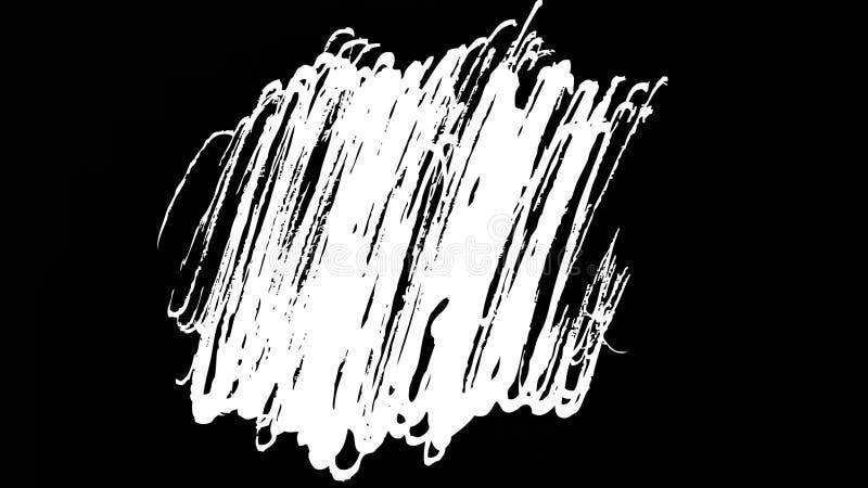 Ink Scribble Black and White Texture Animated Loop Stock Footage ...