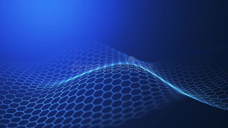 Machine Learning. Big Data. Animation Motion Structural Technique. Blockchain Technology Stock ...