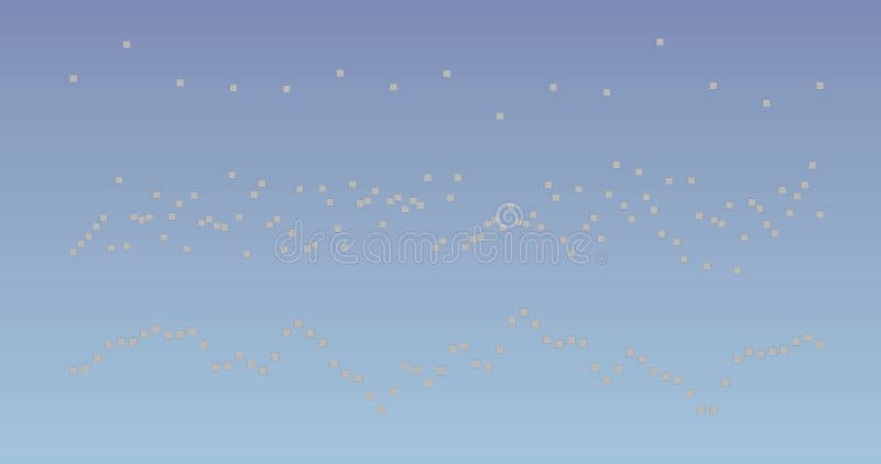 Animation of Moving Dots Forming Graph Against Gradient Background ...