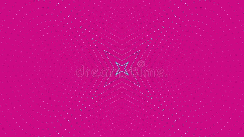 Animation of Moving Dots in Tunnel Effect Pattern. Animation. Dots Move ...