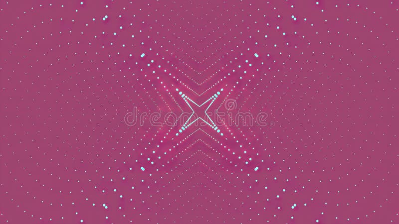 Animation of Moving Dots in Tunnel Effect Pattern. Animation. Dots Move ...