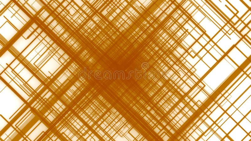 Animation of Moving Drawn Grid in Space. Motion. Movement through ...