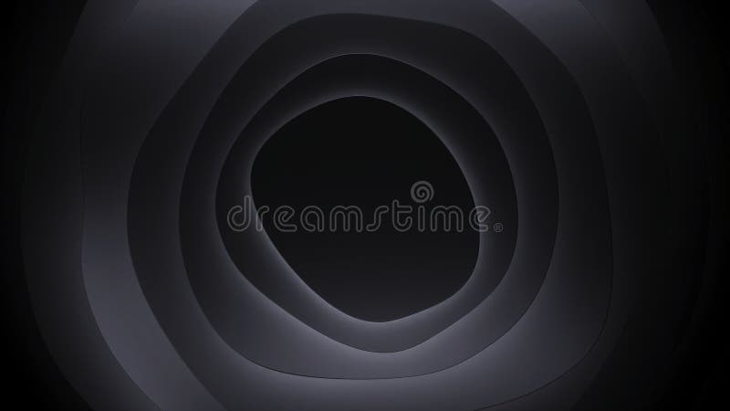 Animation with Moving Hole Layers. Design. Abstract Tunnel with Moving ...