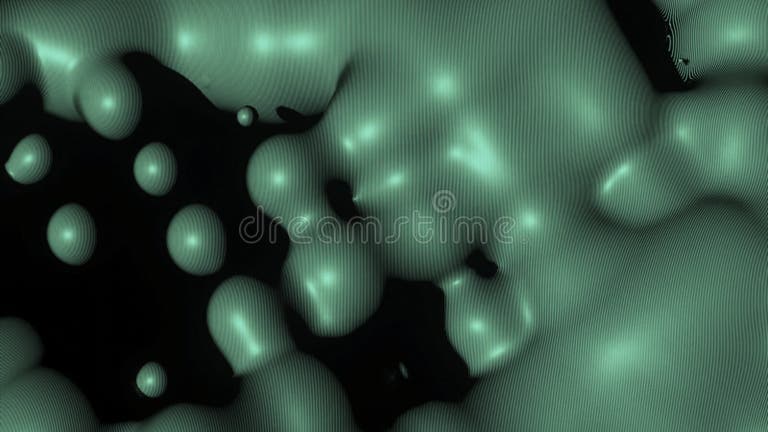 Animation with Moving Liquid Droplets. Design. Liquid with Rounded ...
