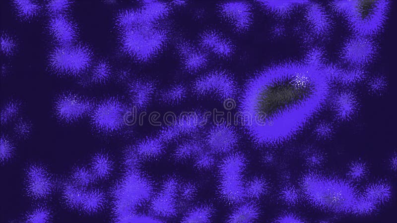 Animation with Moving Molecules in Space. Motion. Ring 3d Molecules ...