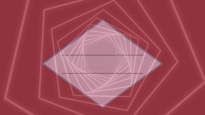 Animation of Moving Shapes on Red Background Stock Video - Video of ...