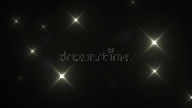 Moving Stars Black Background Animation Stock Footage - Video of night ...