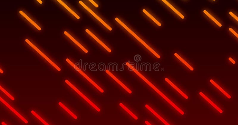 Animation of Multiple Glowing Red Diagonal Lines Moving on Seamless ...