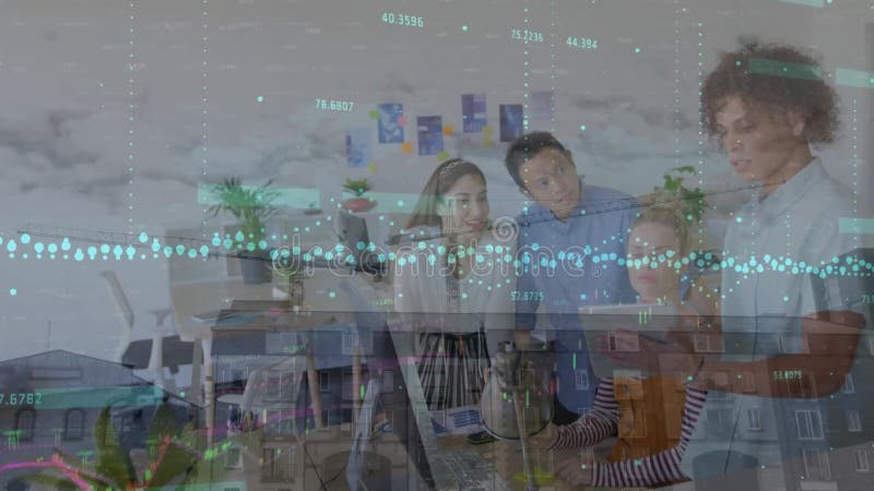 Animation of Multiple Graphs and Changing Numbers Over Diverse ...