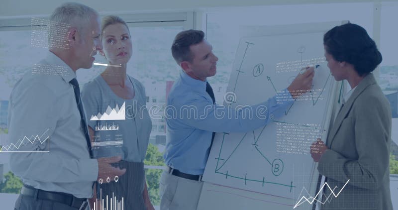 Animation of Multiple Graphs, Map and Data Over Diverse Manager ...