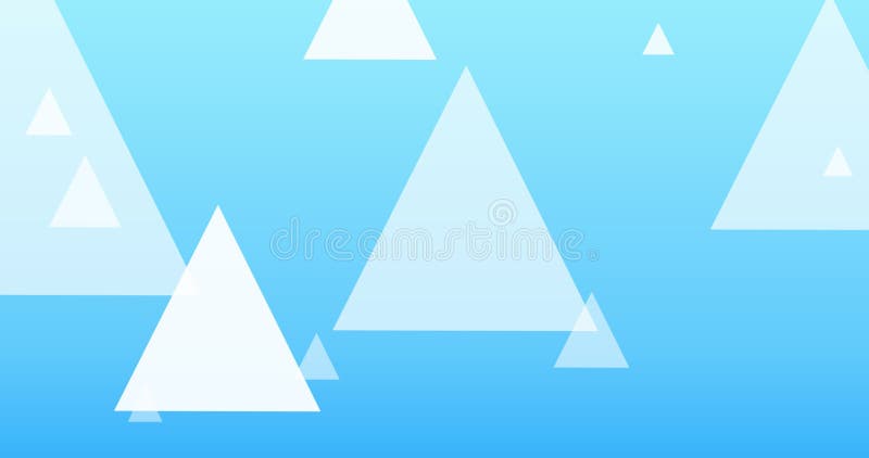 Animation of Multiple White Triangle Arrows Pointing Up on Blue ...