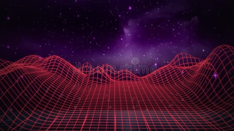 Animation of Neon Triangle and Data Processing Over Metaverse Stock Video - Video of montage ...