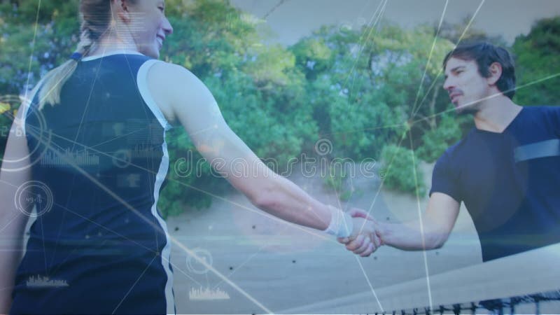 Animation of Network of Connections with Data Processing Over Diverse ...