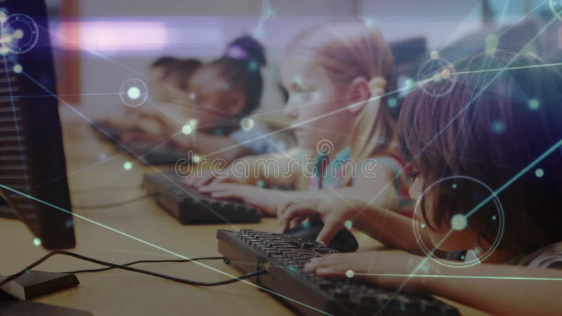 Animation of Network of Connections Over Diverse Schoolchildren Using ...