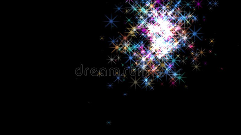 Animation - Particles Stars Light Rising is a Spectacular Motion ...