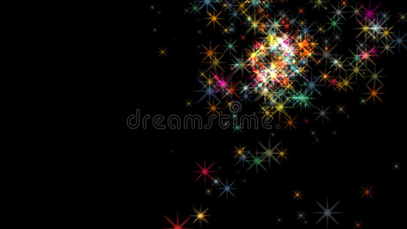 Animation - Particles Stars Light Rising is a Spectacular Motion ...