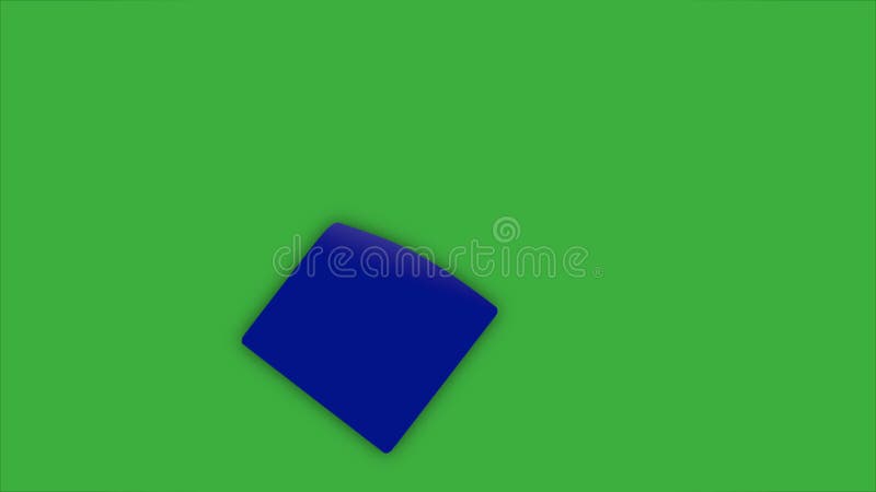 Animation. Piece of Paper Animation on Green Screen Stock Footage ...