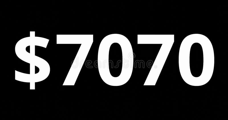 Animation of Price Increase for Inflation or Saving Stock Video - Video ...