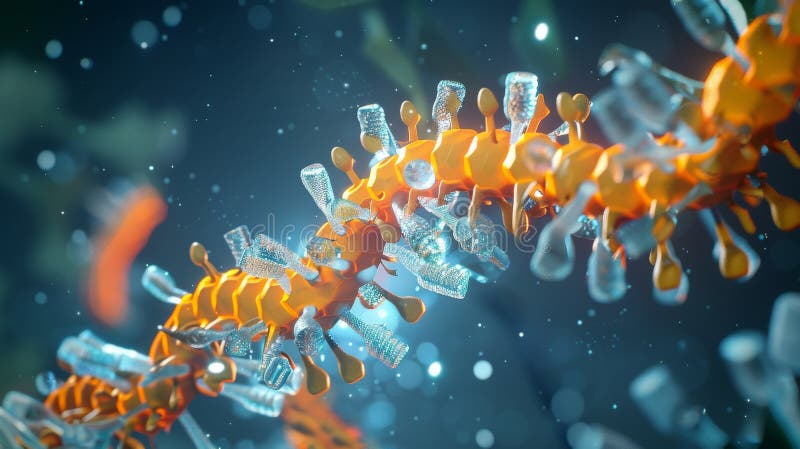 An Animation Process of Protein Synthesis, from DNA Transcription To ...