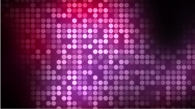 Animation of Purple Gradient Glowing Mosaic Square Pattern Against ...