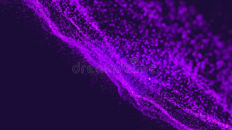 Animation of Purple Spots on Black Background Stock Footage - Video of ...