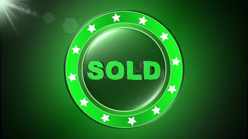 Push Button Switch Glyph Icon Animation Stock Video - Video of ...