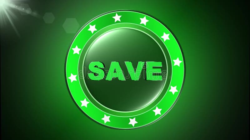 Push Button Switch Glyph Icon Animation Stock Video - Video of ...