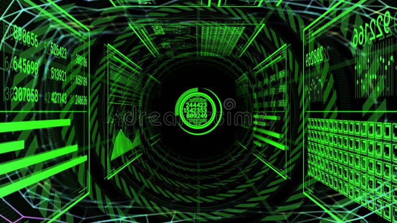 Animation Of Qr Code Scope Scanning And Data Processing Stock Footage Video Of Scope