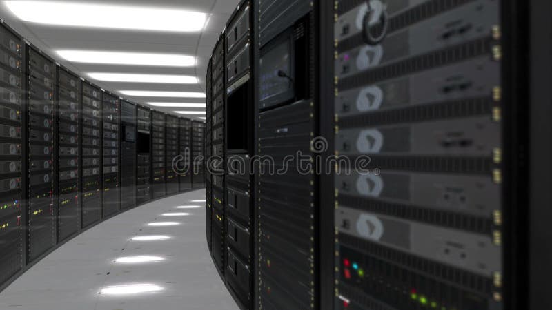 Data Center Lifecycle Concept Animation Background. Stock Video - Video ...