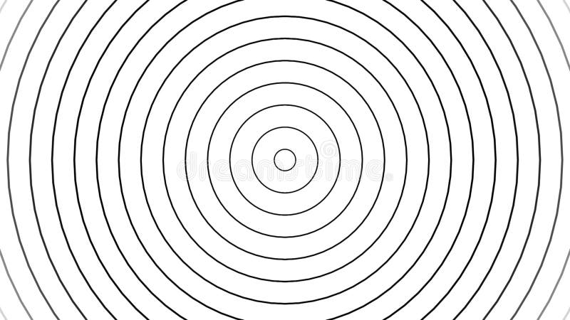 Animation Radio Wave Circle Stock Footage - Video of concentric ...