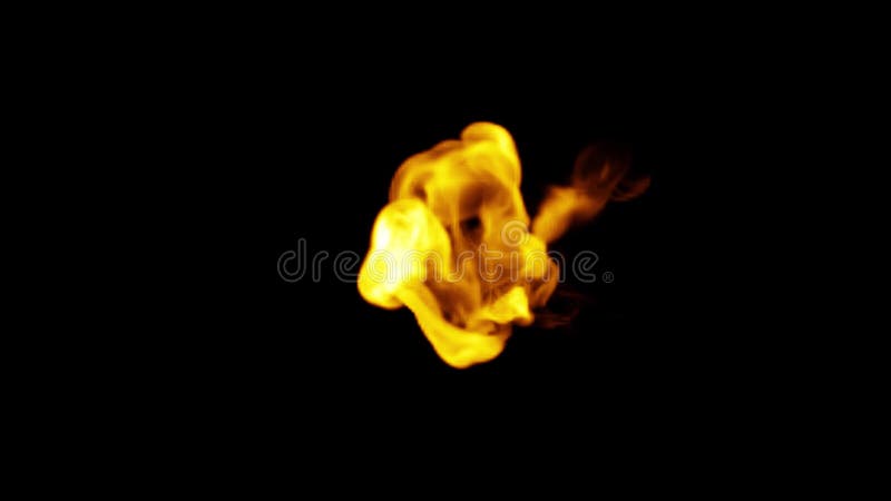 Animation of Realistic Fire. Stock Footage - Video of abstract, danger ...