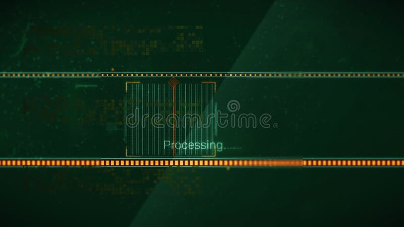 Animation Of Receiving Files And Processing Files Text Loading Bars Computer Language On