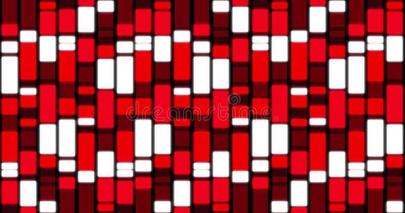 Animation of Rectangles Changing Colours in Shades of Red Stock Video ...
