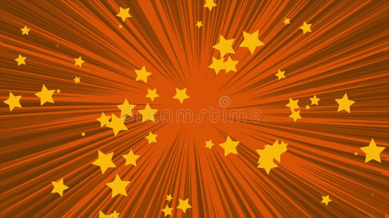 Animation of a Retro Looking Comic Style Background Loop Stock Footage ...