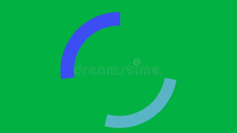 Animation of the Rotating Loading Process Stock Footage - Video of ...