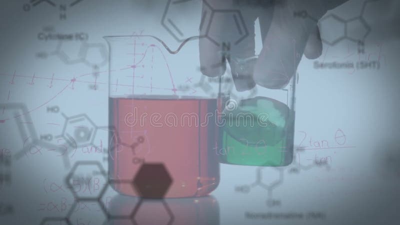 Animation of Scientific Data Processing Over Laboratory Test Beakers ...