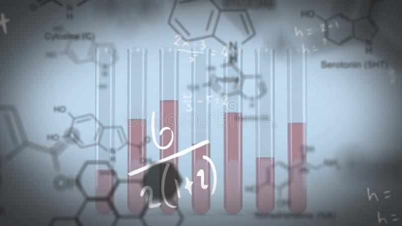 Animation of Scientific Data Processing Over Laboratory Test Tubes ...