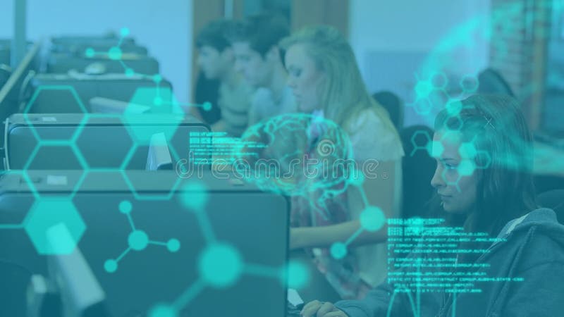 Animation of Scientific Data Processing Over Students Using Computers ...